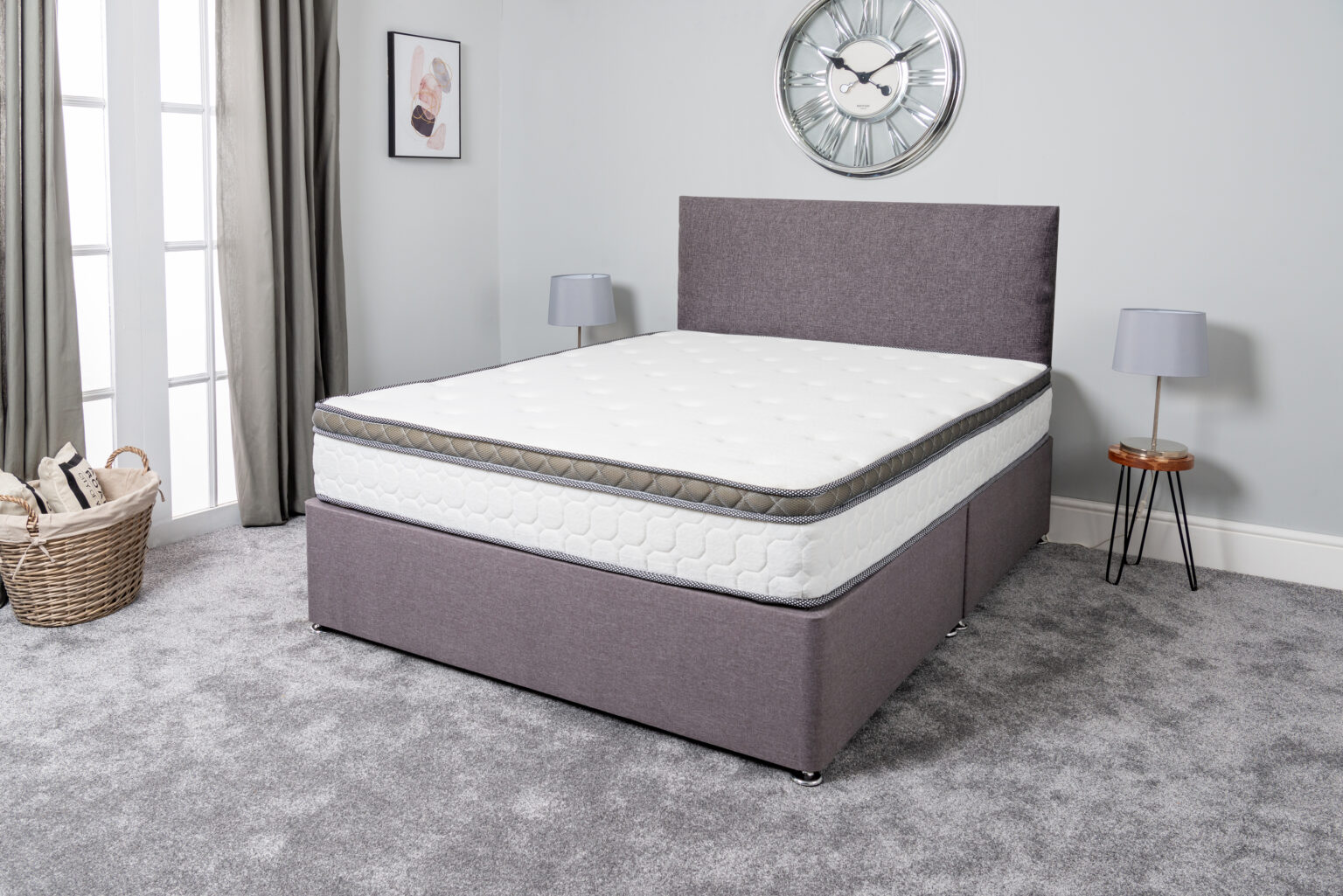 Cheap Divan Bed Sets - With Headboards & Mattresses