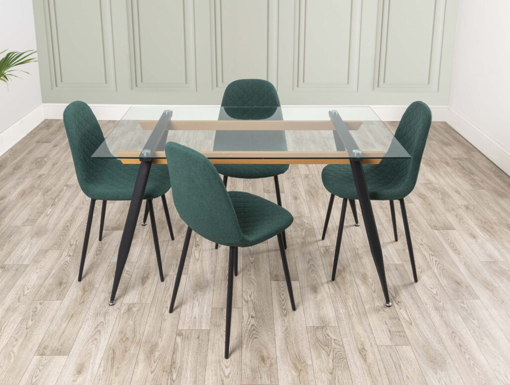 Princeton Dining Table and 4 or 6 Chairs - Pay Weekly Carpets, Beds And ...
