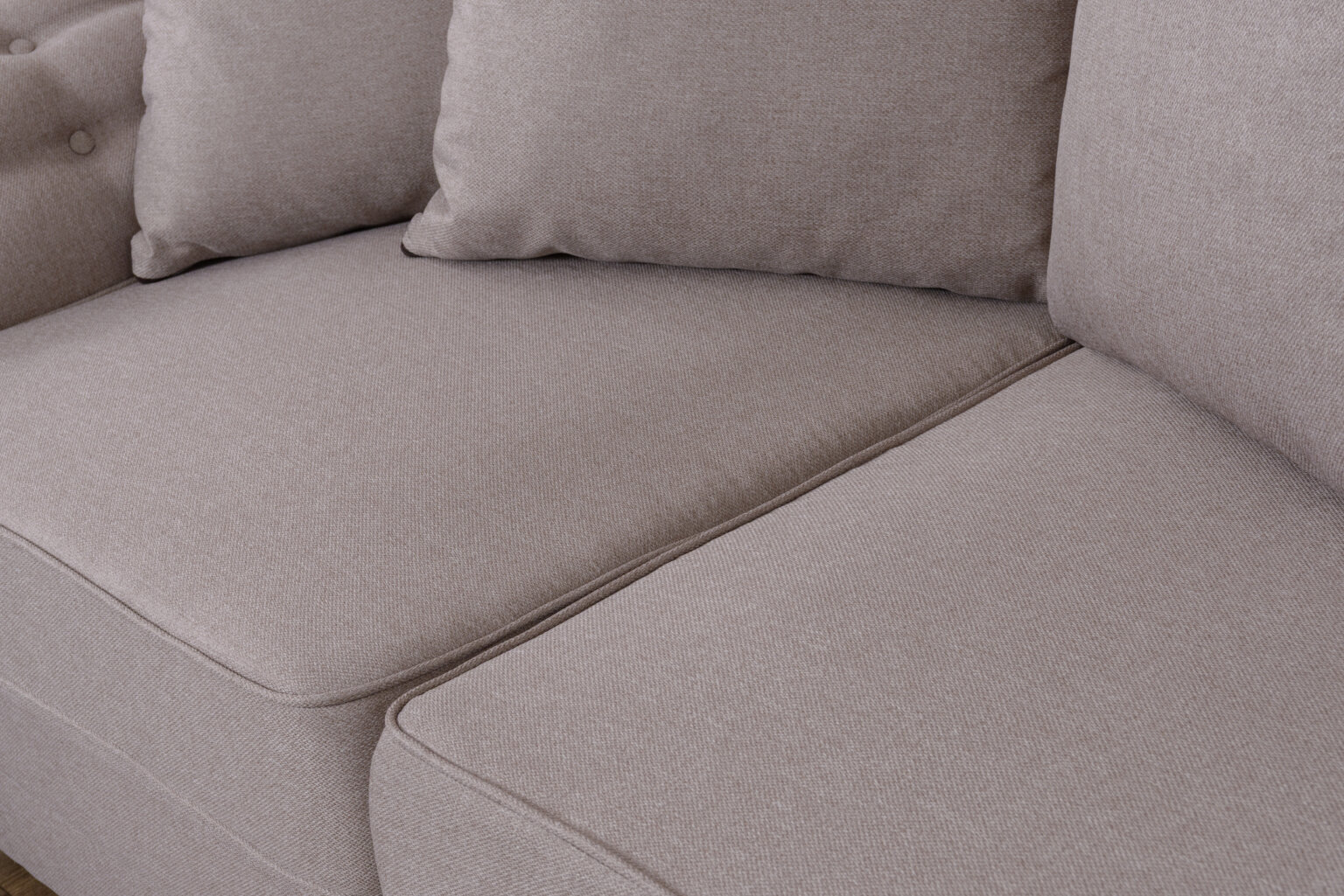 Chloe 3 & 2 Beige Seater Sofa Set - Pay Weekly Carpets, Beds And Furniture